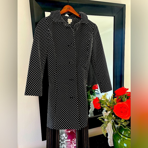 LC Lauren Conrad | Jackets & Coats | Lauren Conrad Black And White ...